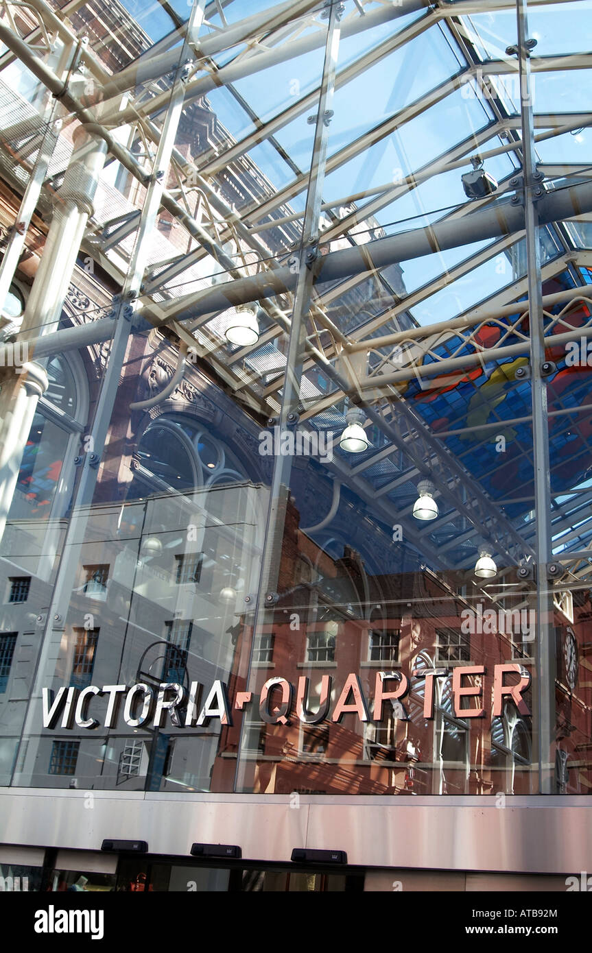 victoria quarter shopping mall centre leeds north yorkshire uk retail ...
