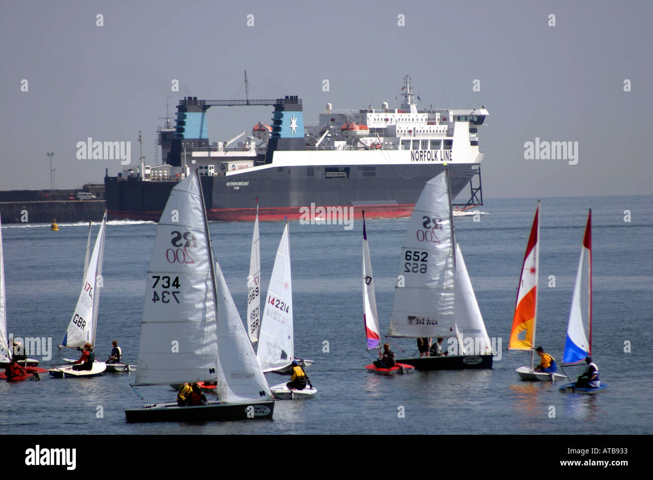 Cross channel sail hi-res stock photography and images - Alamy