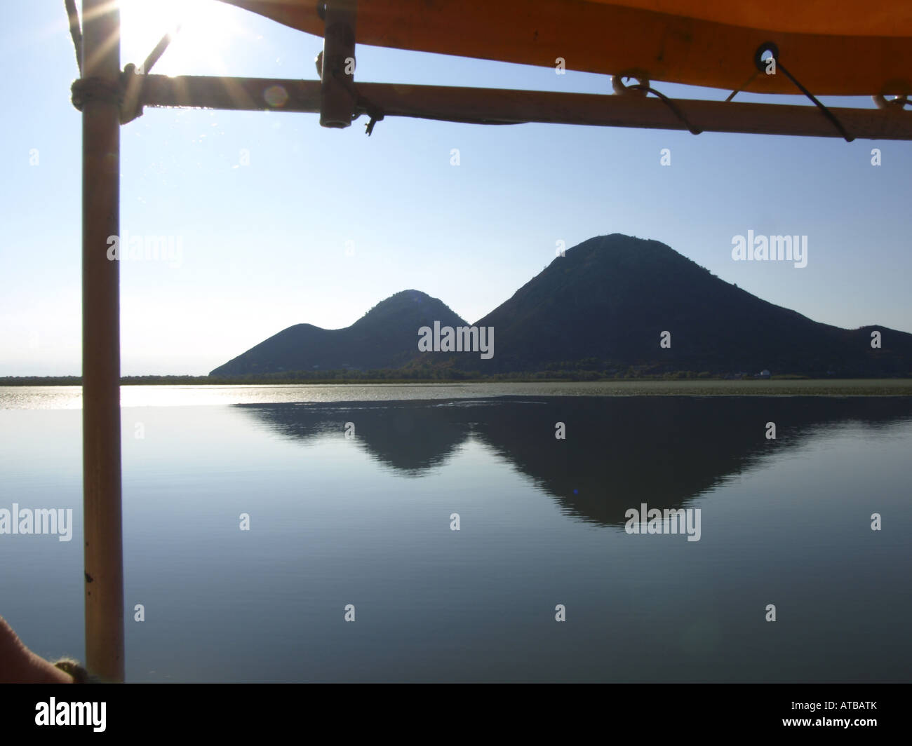 boat on lake Skutari, Serbia and Montenegro Stock Photo - Alamy