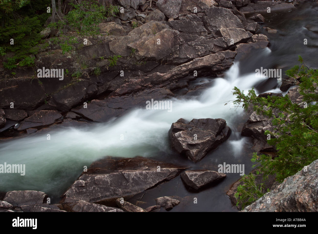 Small flowing stream Stock Photo - Alamy