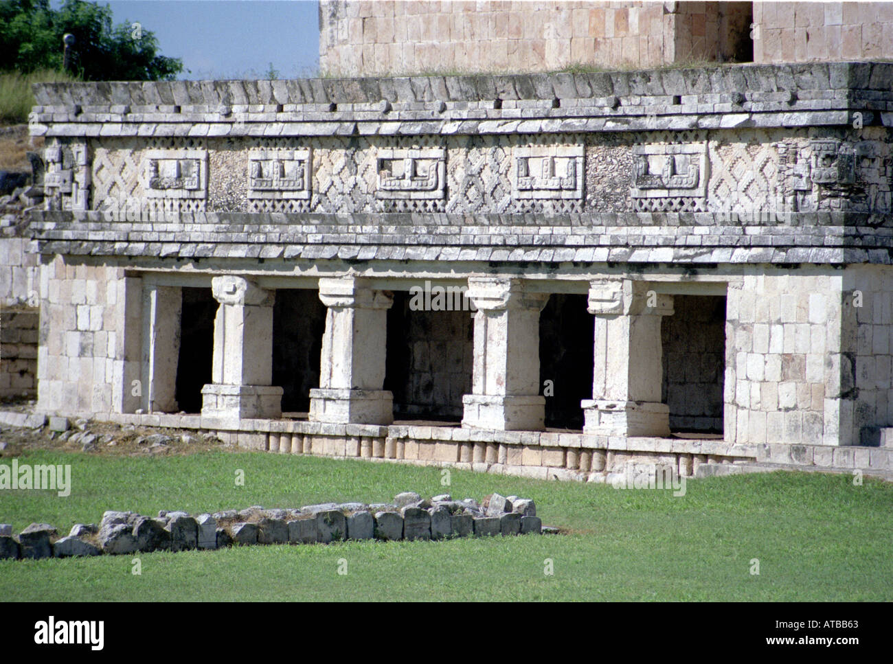 The Venus Temple at Uxmal Mexico Stock Photo - Alamy