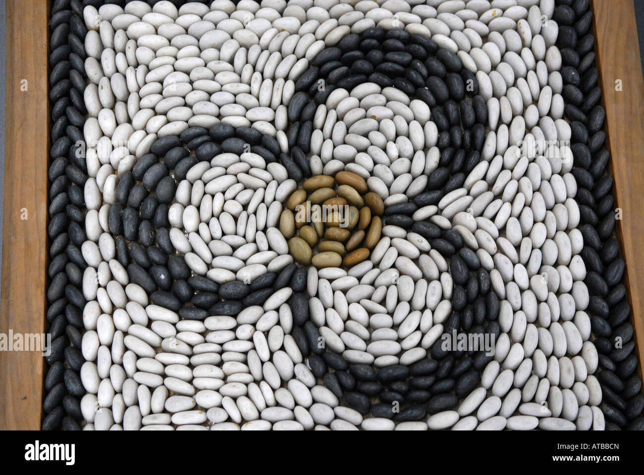 Symmetrical mosaic stones hi-res stock photography and images - Alamy