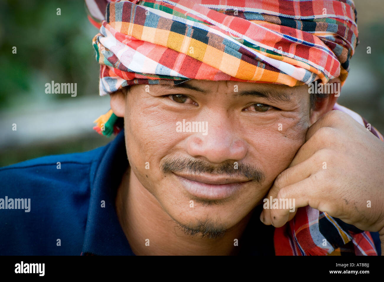Thai man from Isan in the north east of Thailand Stock Photo - Alamy