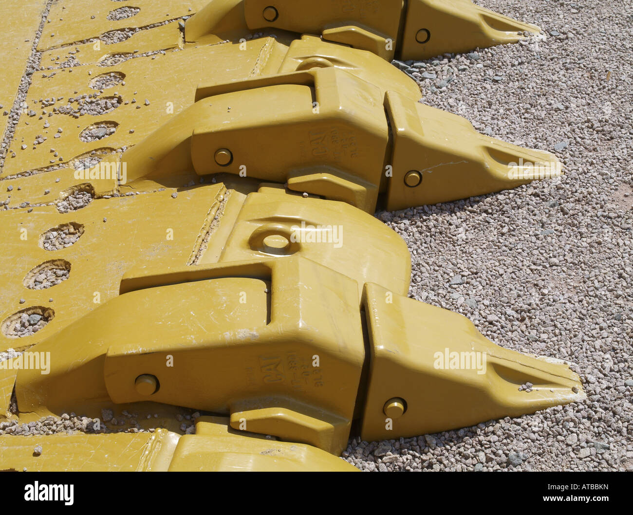 detail of an excavator shovel of an excavator for surface mining ...