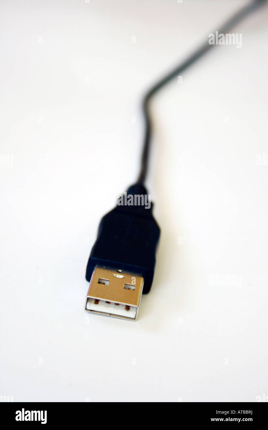 USB connector, black Stock Photo - Alamy
