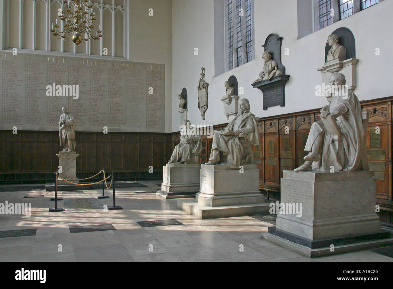 Trinity college statues hi-res stock photography and images - Alamy