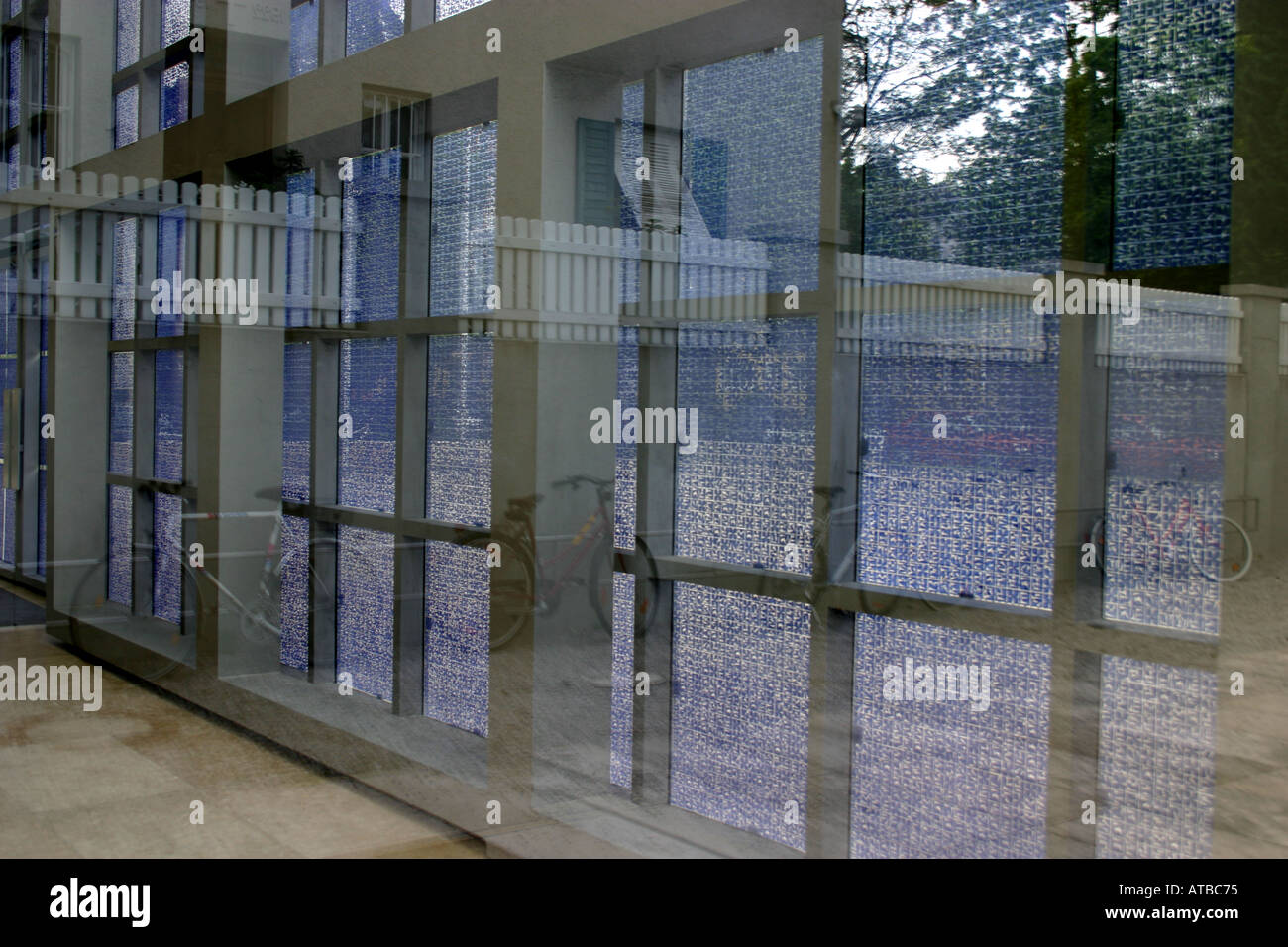 Interior of ultra modern translucent church Herz Jesu Kirche Munich ...