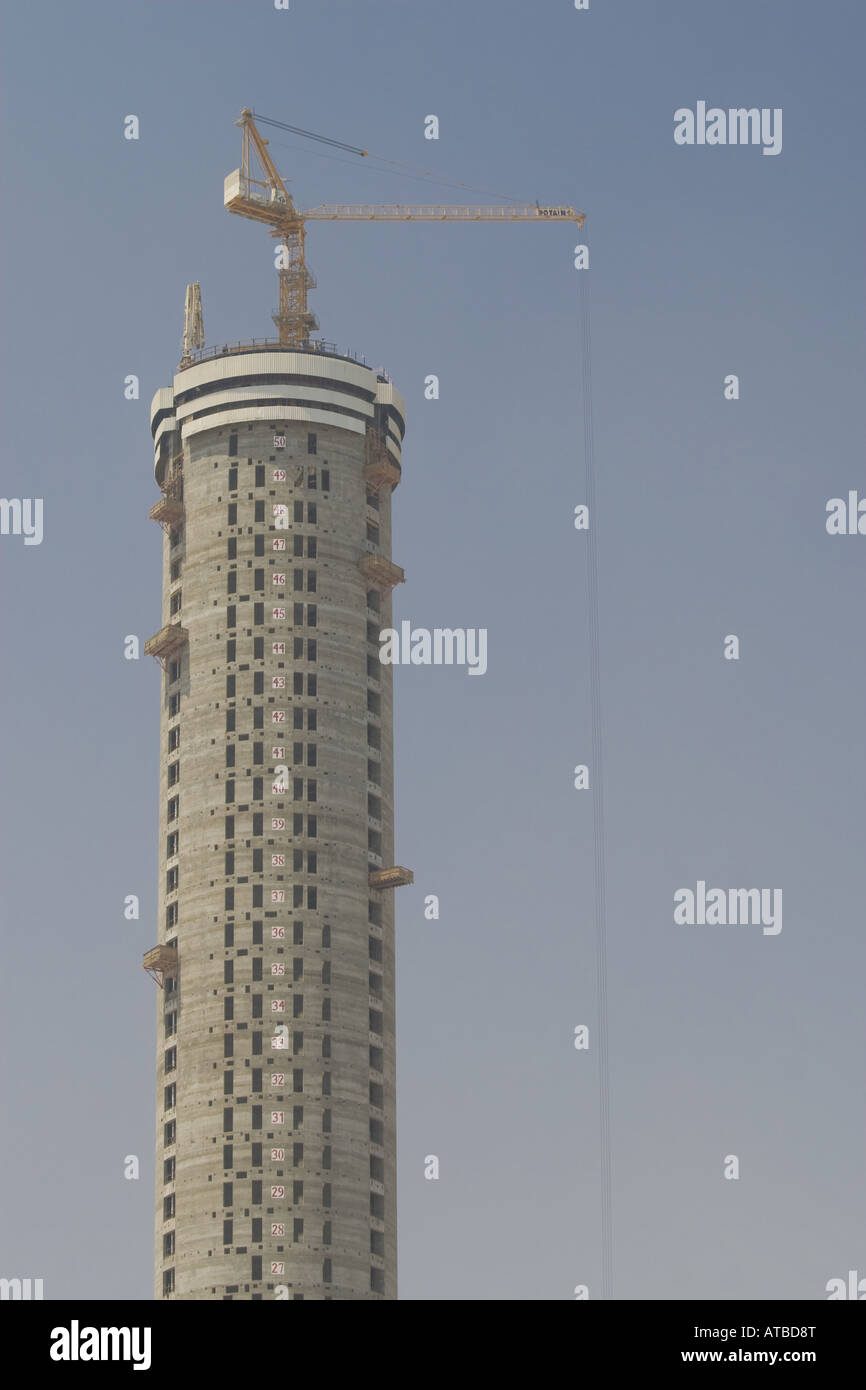 New construction in Doha Qatar Stock Photo - Alamy