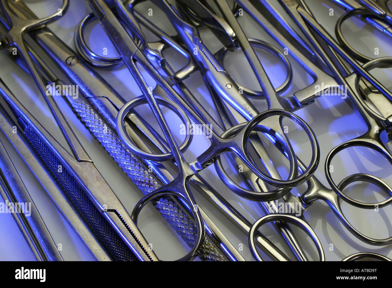 set of operation instruments Stock Photo - Alamy