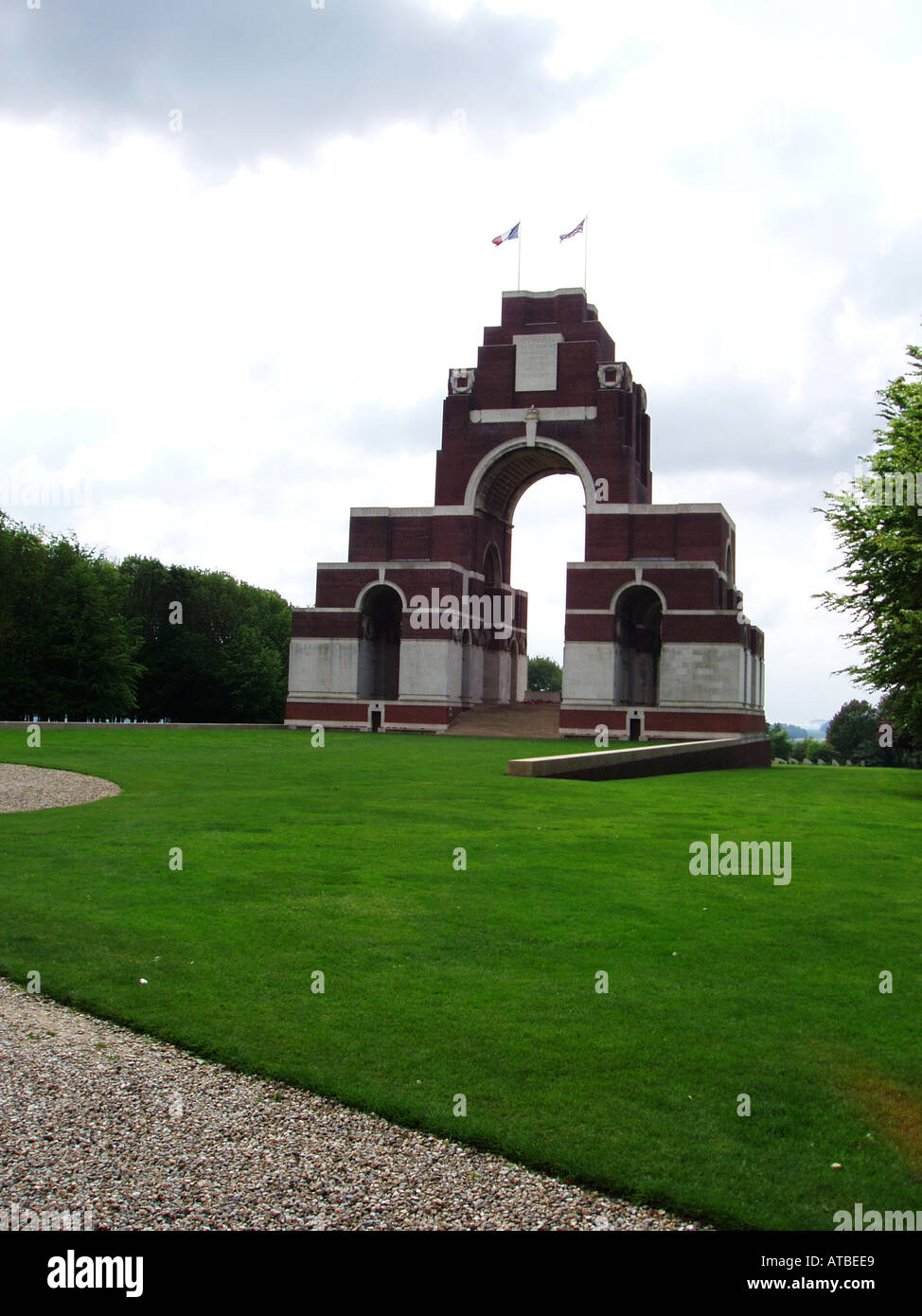 Thiepval CWGC Memorial Cemetery Stock Photo - Alamy
