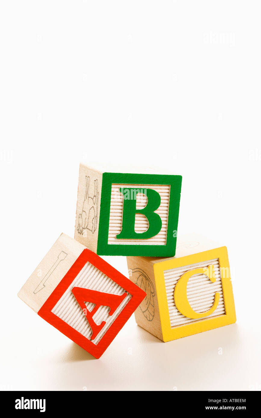 ABC alphabet blocks stacked together Stock Photo - Alamy ABC alphabet blocks stacked together Stock Photo - Alamy