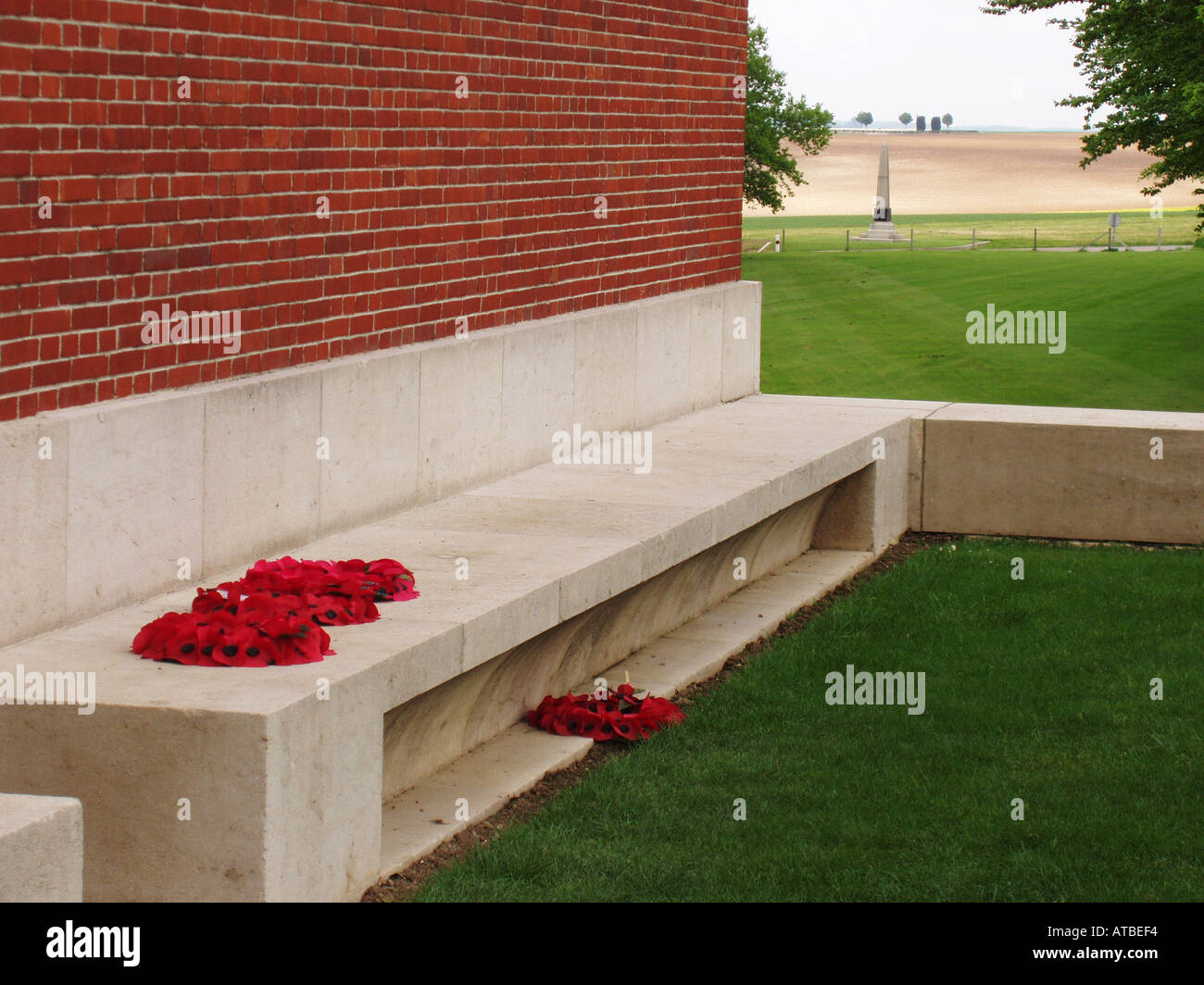 Thiepval CWGC Memorial Cemetery Stock Photo - Alamy