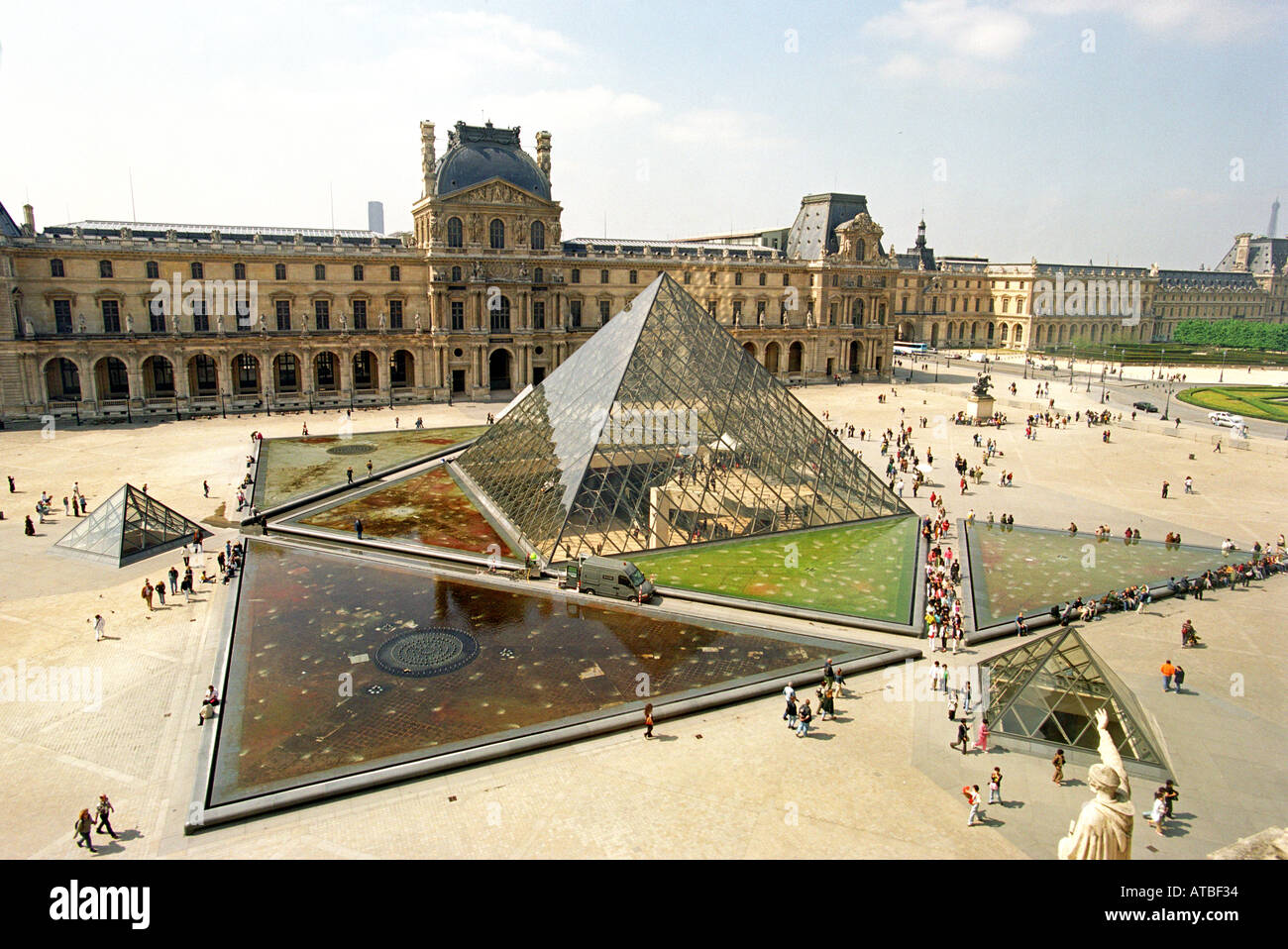 Louvre Pyramid Top View