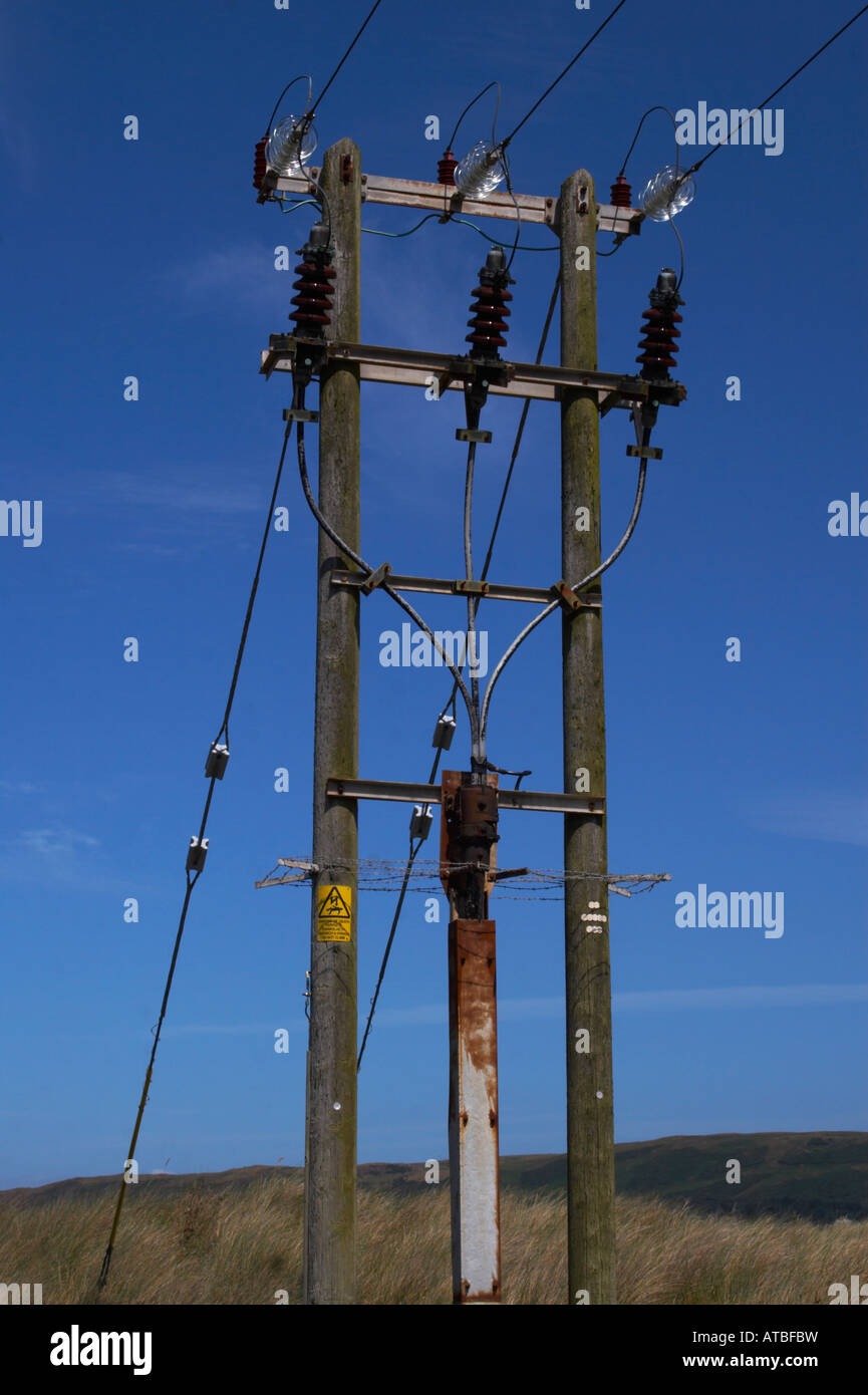 Three phase electricity tower hi-res stock photography and images - Alamy