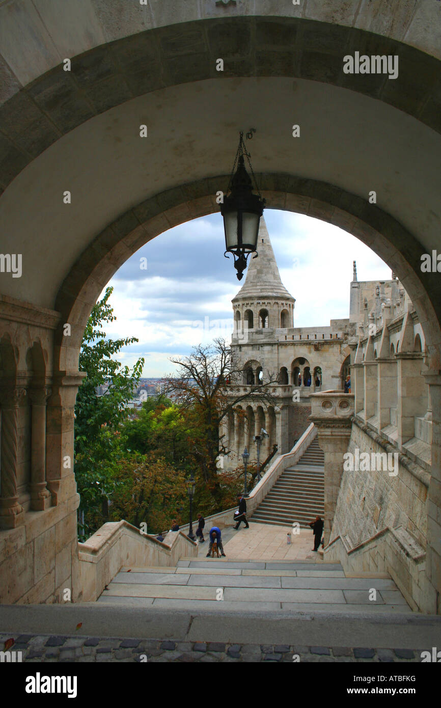 Fisherman Bastion Hungary Budapest Autumn Stock Photo - Alamy