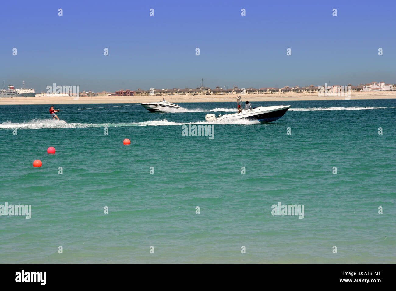 Water ski driver Stock Photo - Alamy
