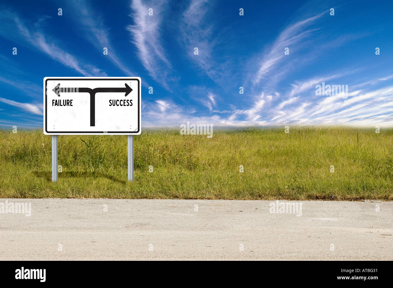 Failure and Success Stock Photo - Alamy