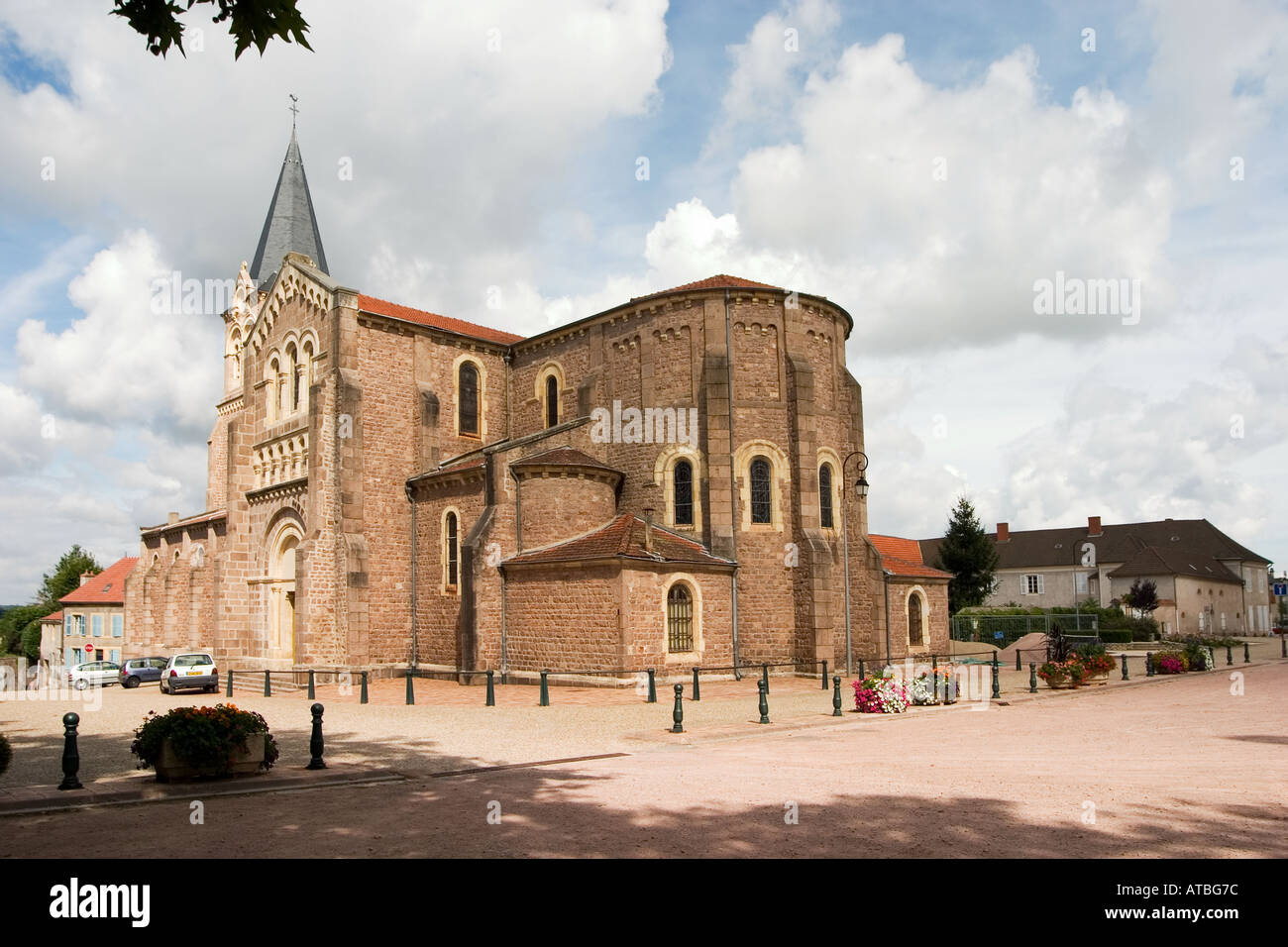 La Palisse cathedral, Bourgogne, France Stock Photo - Alamy