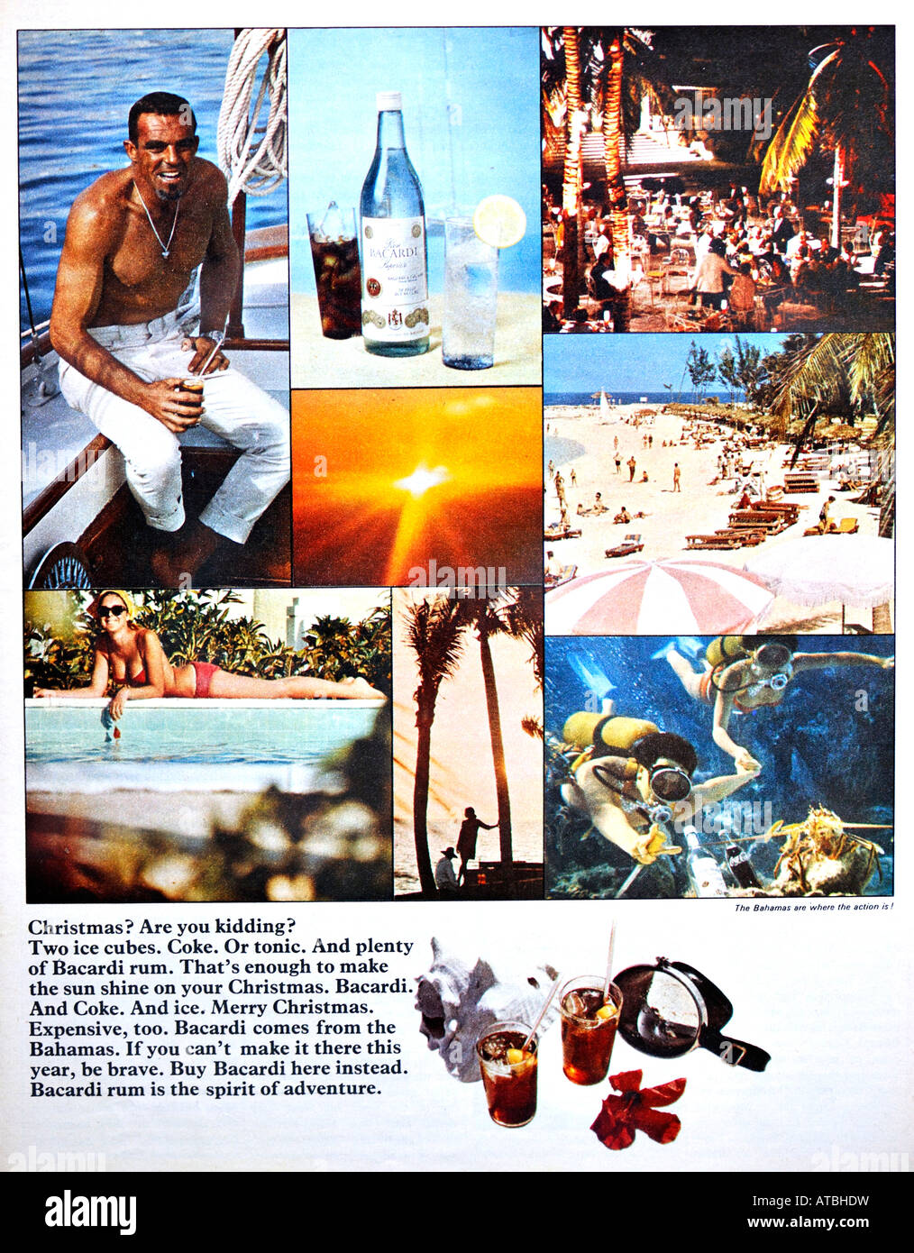 Bacardi advertisement hi-res stock photography and images - Alamy