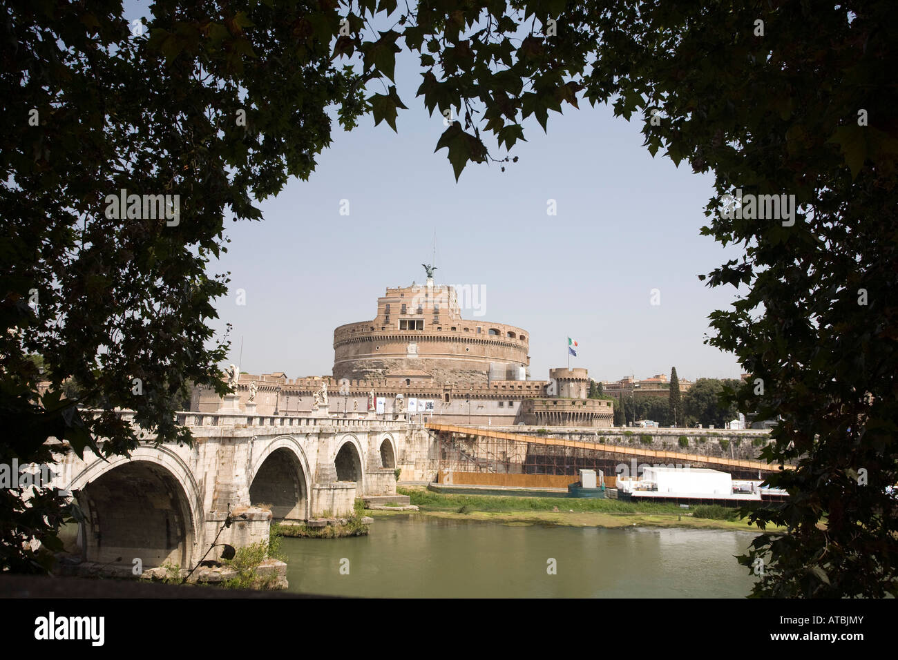 Rome trees frame hi-res stock photography and images - Alamy