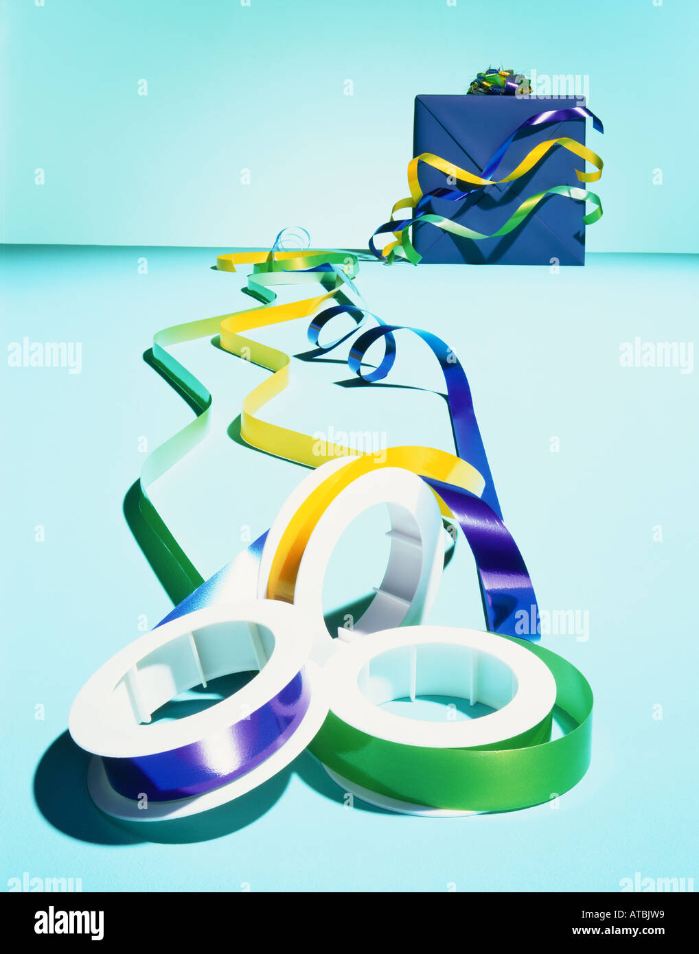 Coloured ribbon hi-res stock photography and images - Alamy
