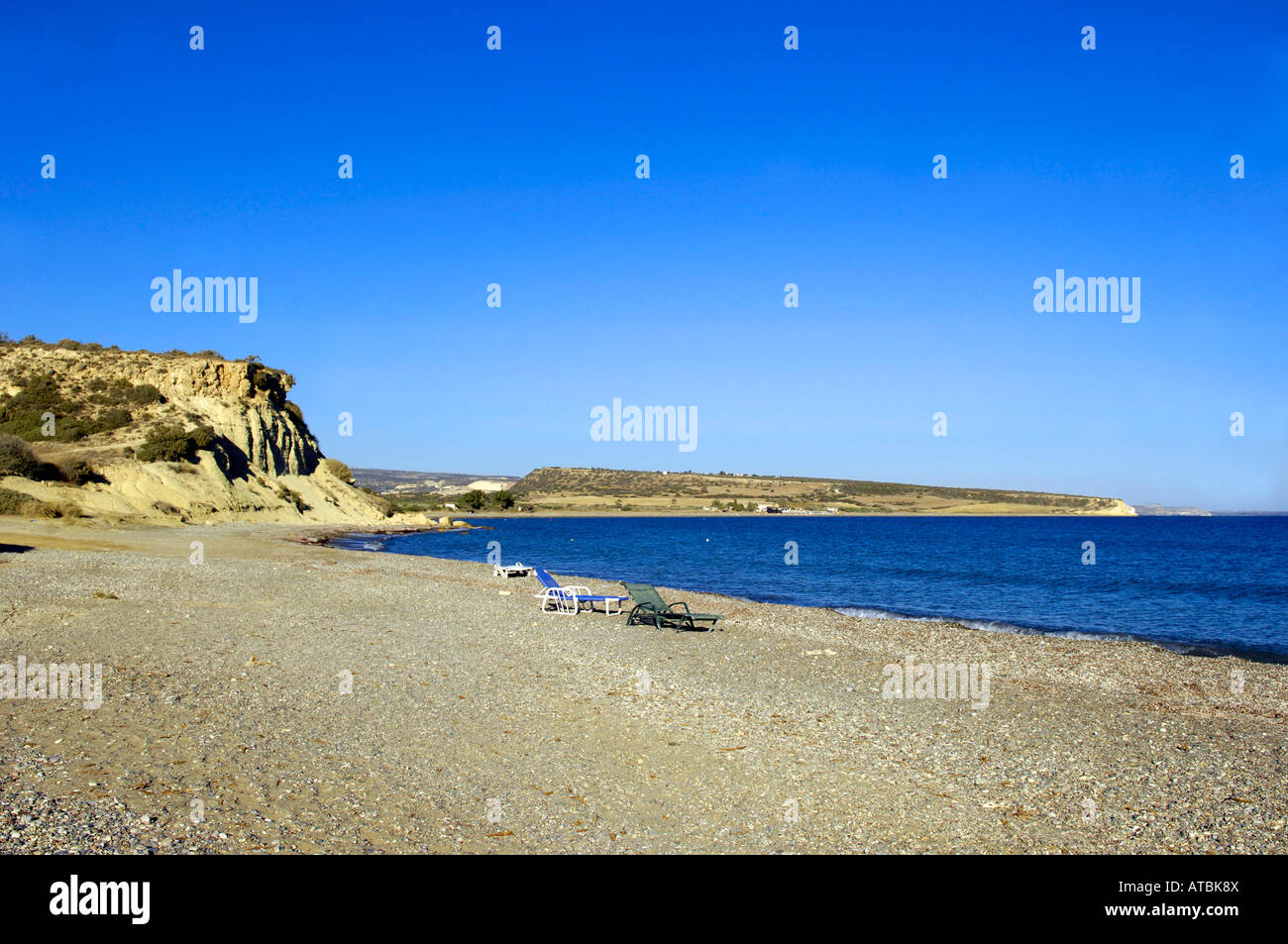 melanda beach cyprus pathos travel tourism deserted away from it all ...