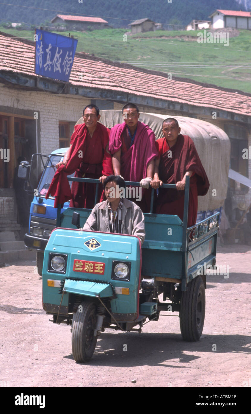 Driving monks hi-res stock photography and images - Alamy