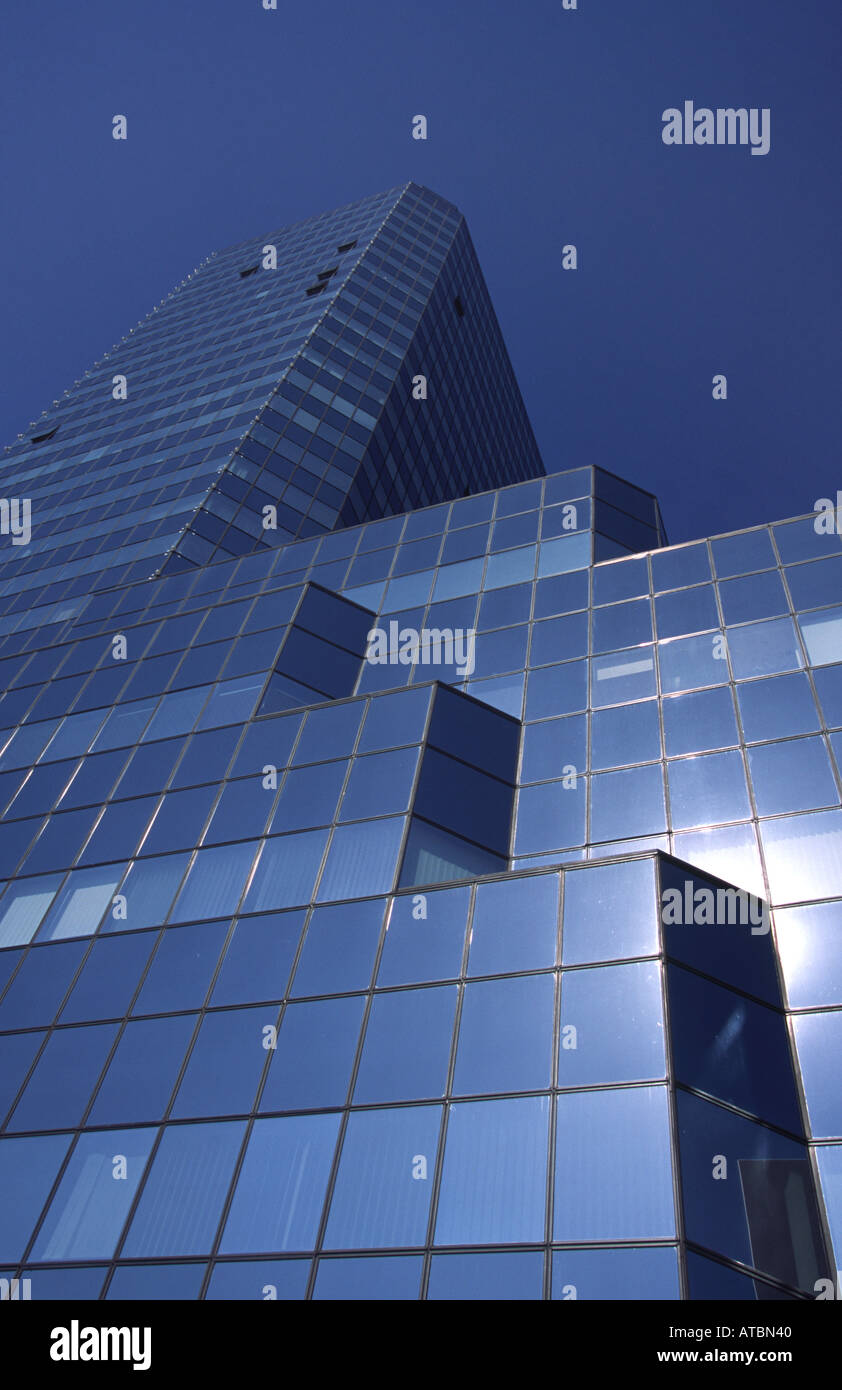 The Blue Tower. Warsaw, Poland Stock Photo - Alamy
