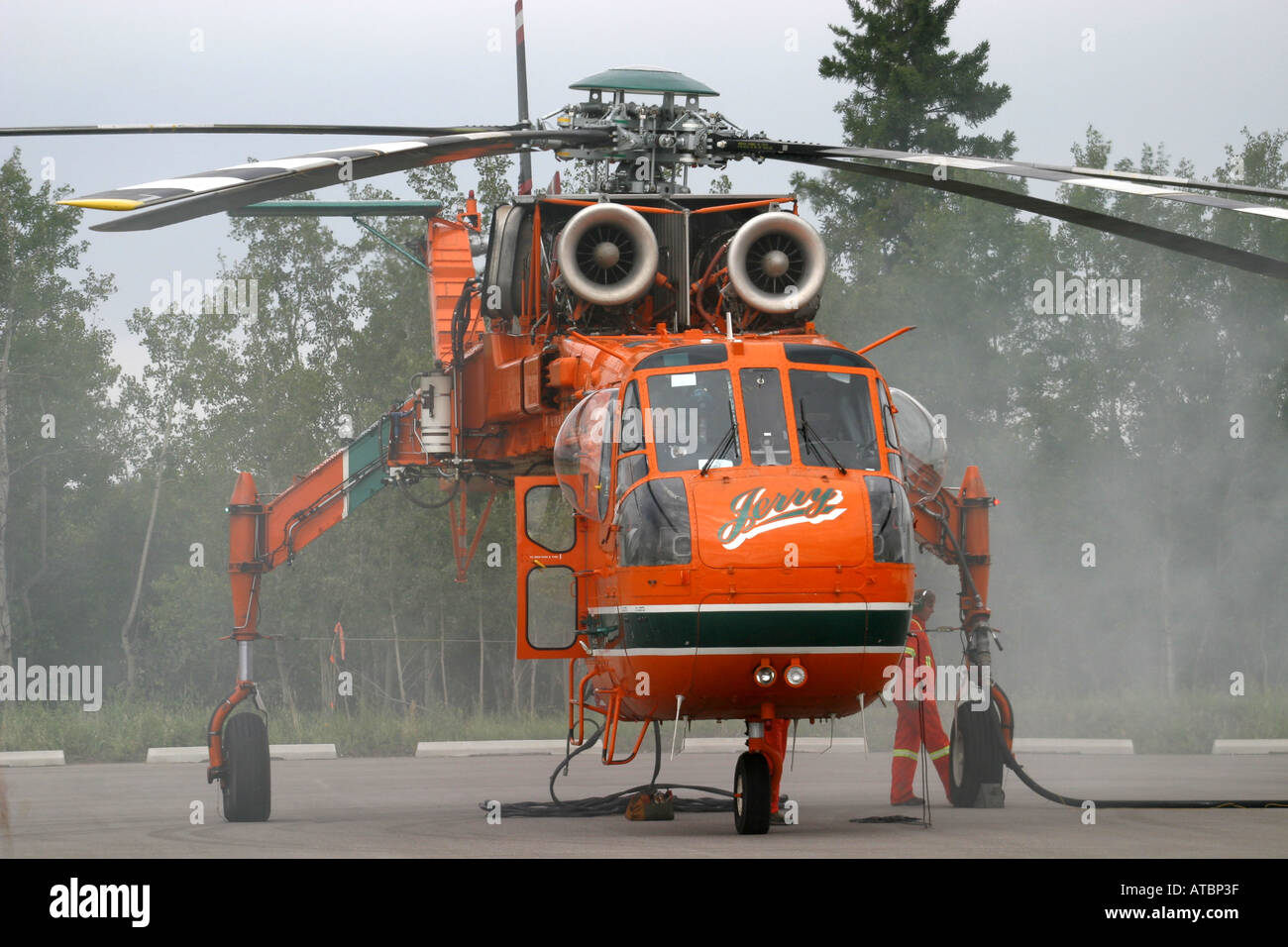 HELICOPTER; sky crane Stock Photo - Alamy