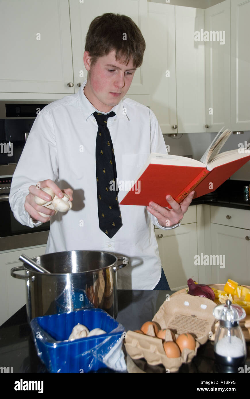 3629 Cooking Model released Stock Photo - Alamy