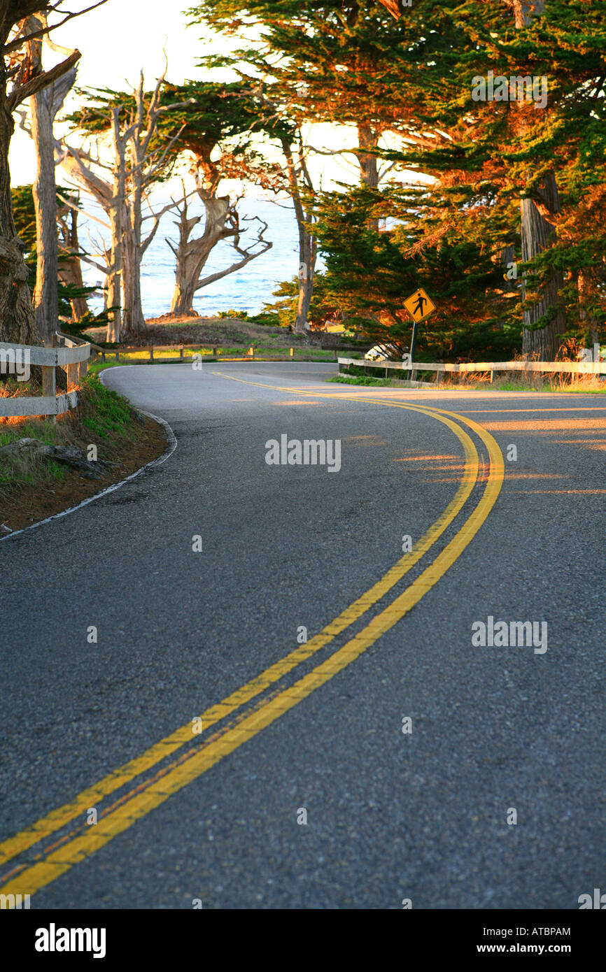The 17 Mile Drive is a popular tour through Pebble Beach California ...