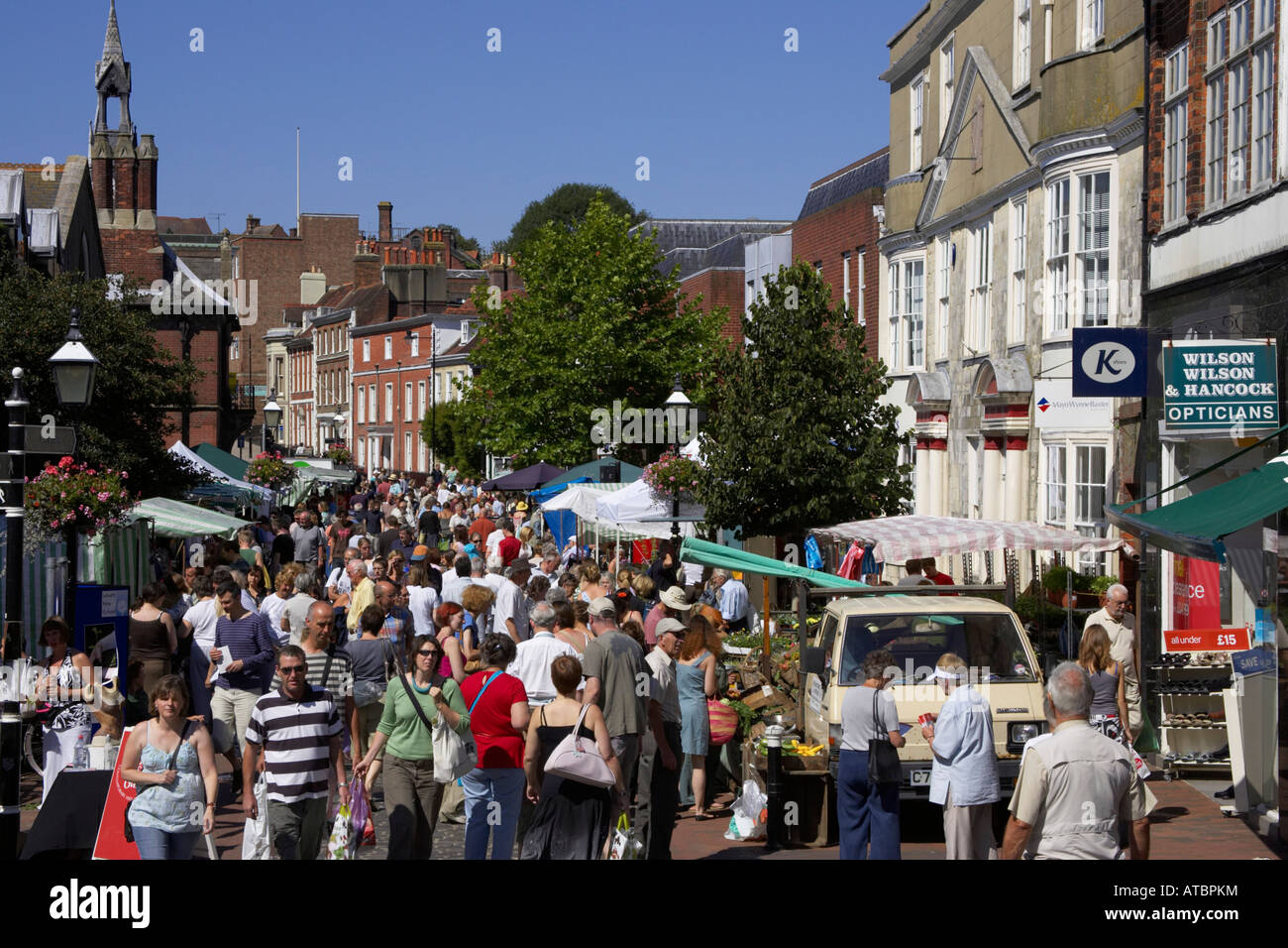 Market Day , Lewes , Sussex , England Stock Photo - Alamy