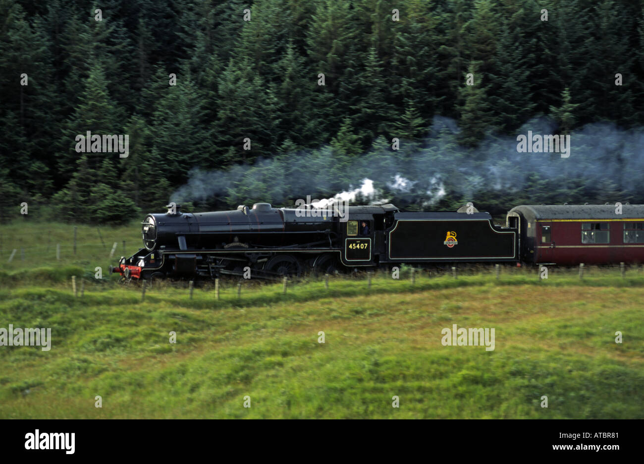 Black steam engine hi-res stock photography and images - Alamy