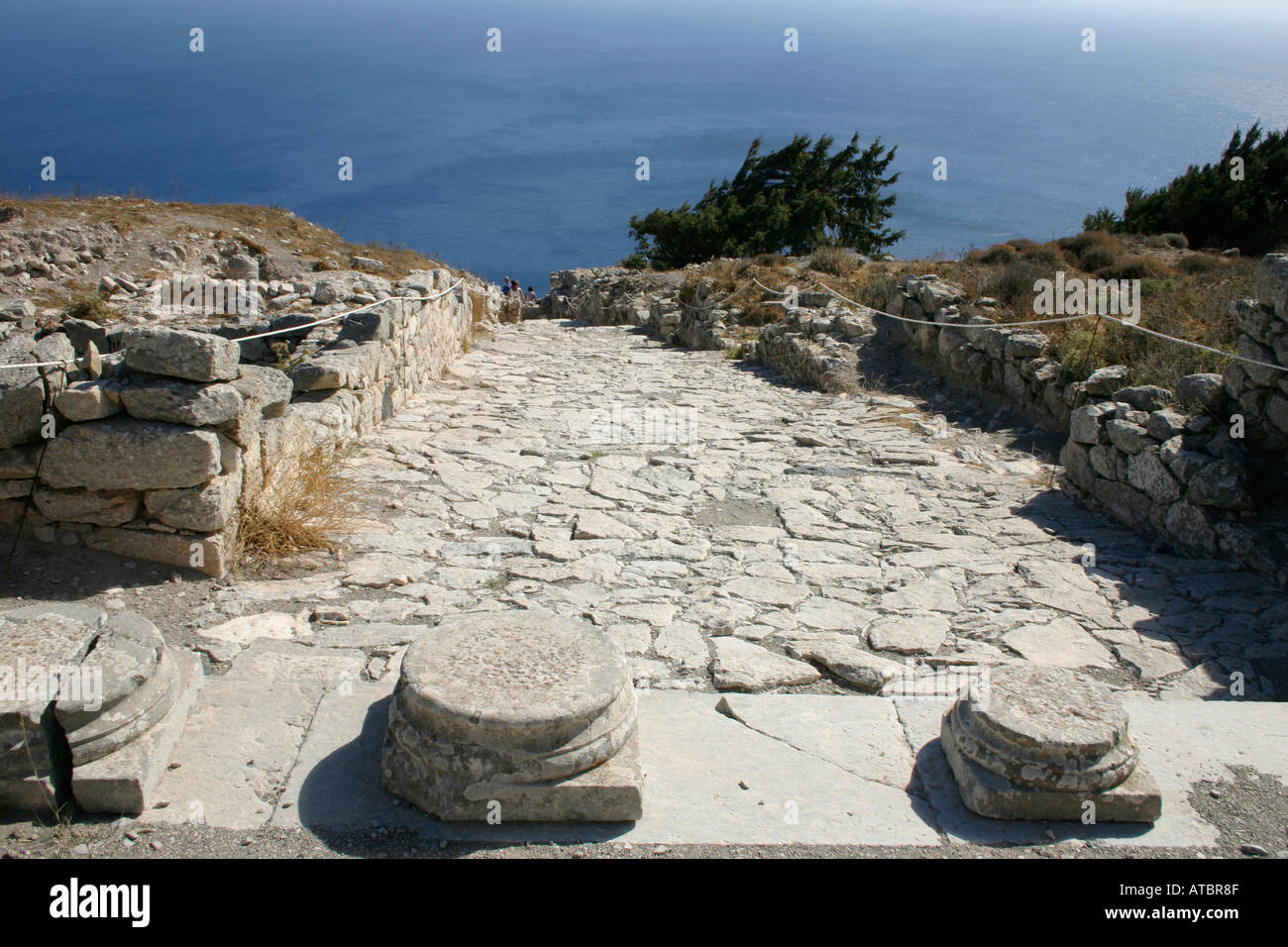 Ancient city of thera hi-res stock photography and images - Alamy