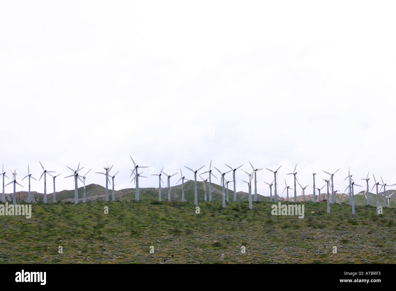 California USA, windmill, power-plant Stock Photo - Alamy