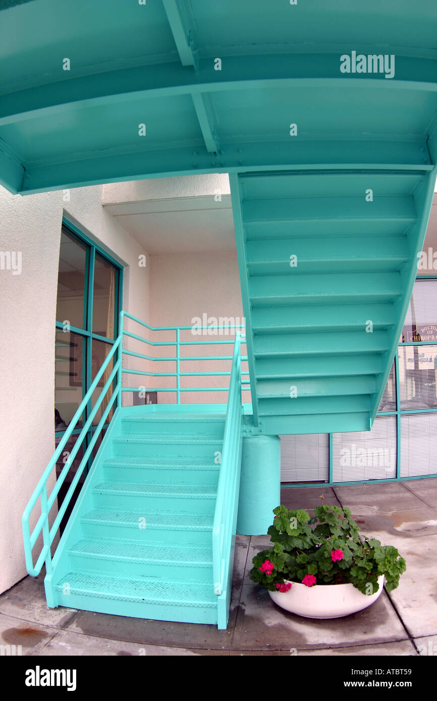 Up the down staircase hi-res stock photography and images - Alamy