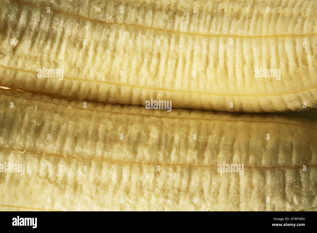 Peeled bananas, extreme close-up Stock Photo - Alamy
