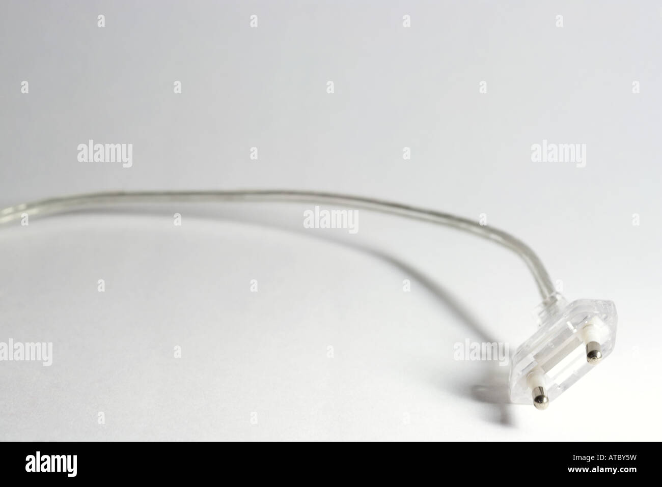 Electric cord and plug, close-up Stock Photo - Alamy
