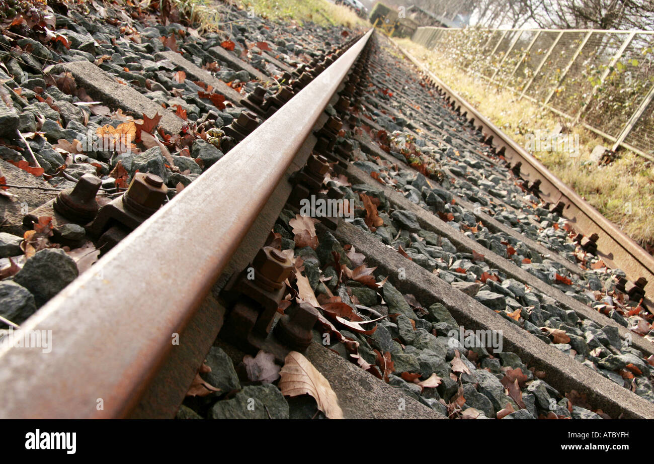 railway line, Germany Stock Photo - Alamy
