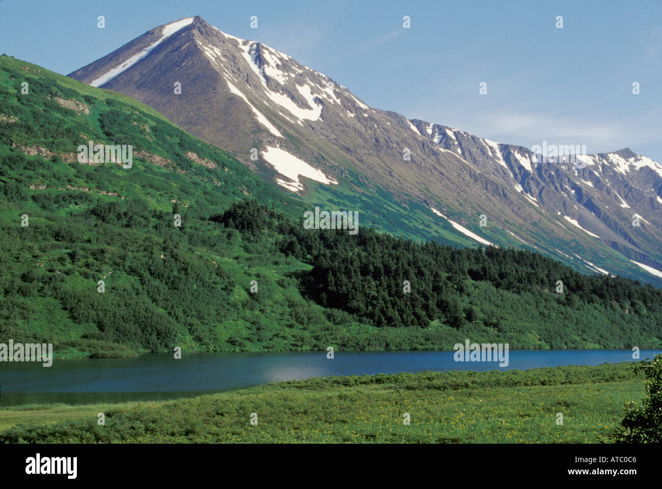 Alaska Carter Lake Stock Photo - Alamy