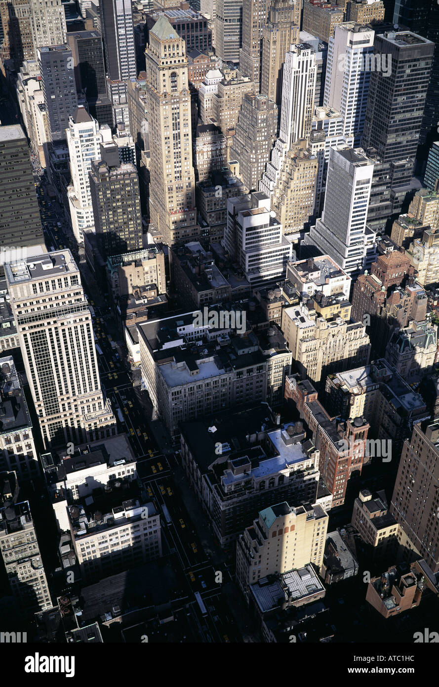 Viewed from the dizzy heights of the Empire State Building s ...