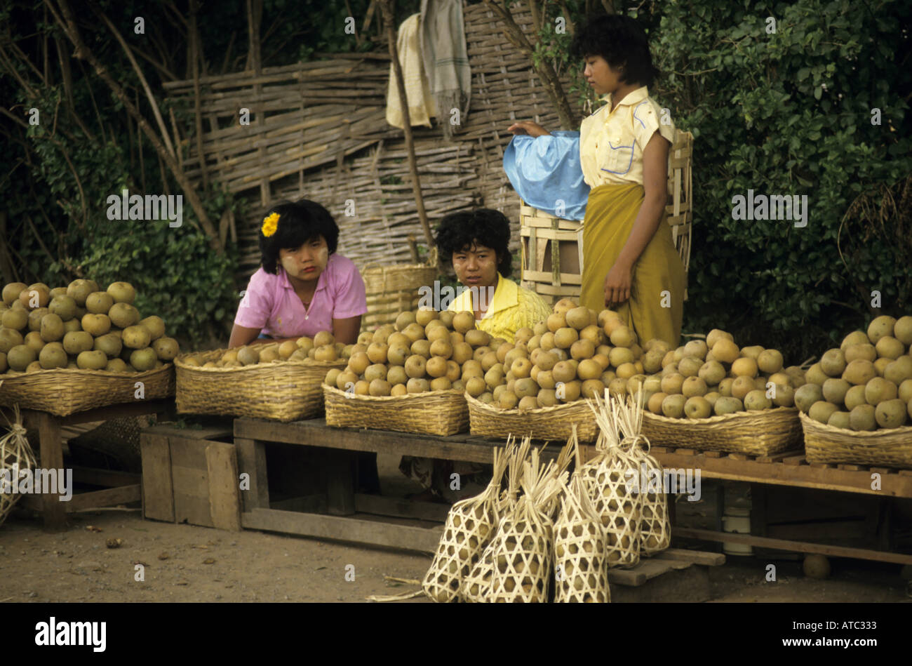 Thanakha Paste Myanmar Burma High Resolution Stock Photography and ...