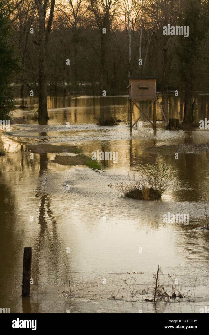 Strong River flooding Stock Photo - Alamy