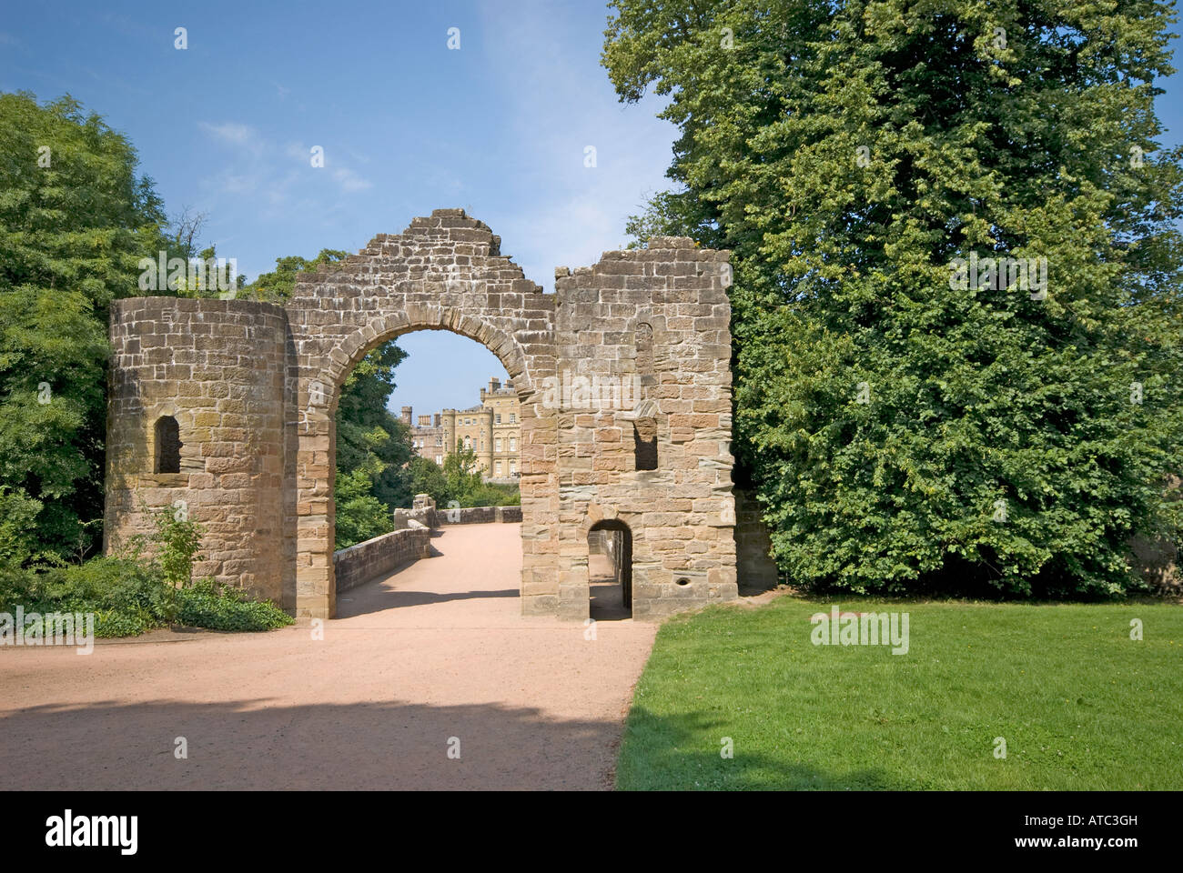 Archway to Culzean Castle South Ayrshire Scotland Stock Photo - Alamy
