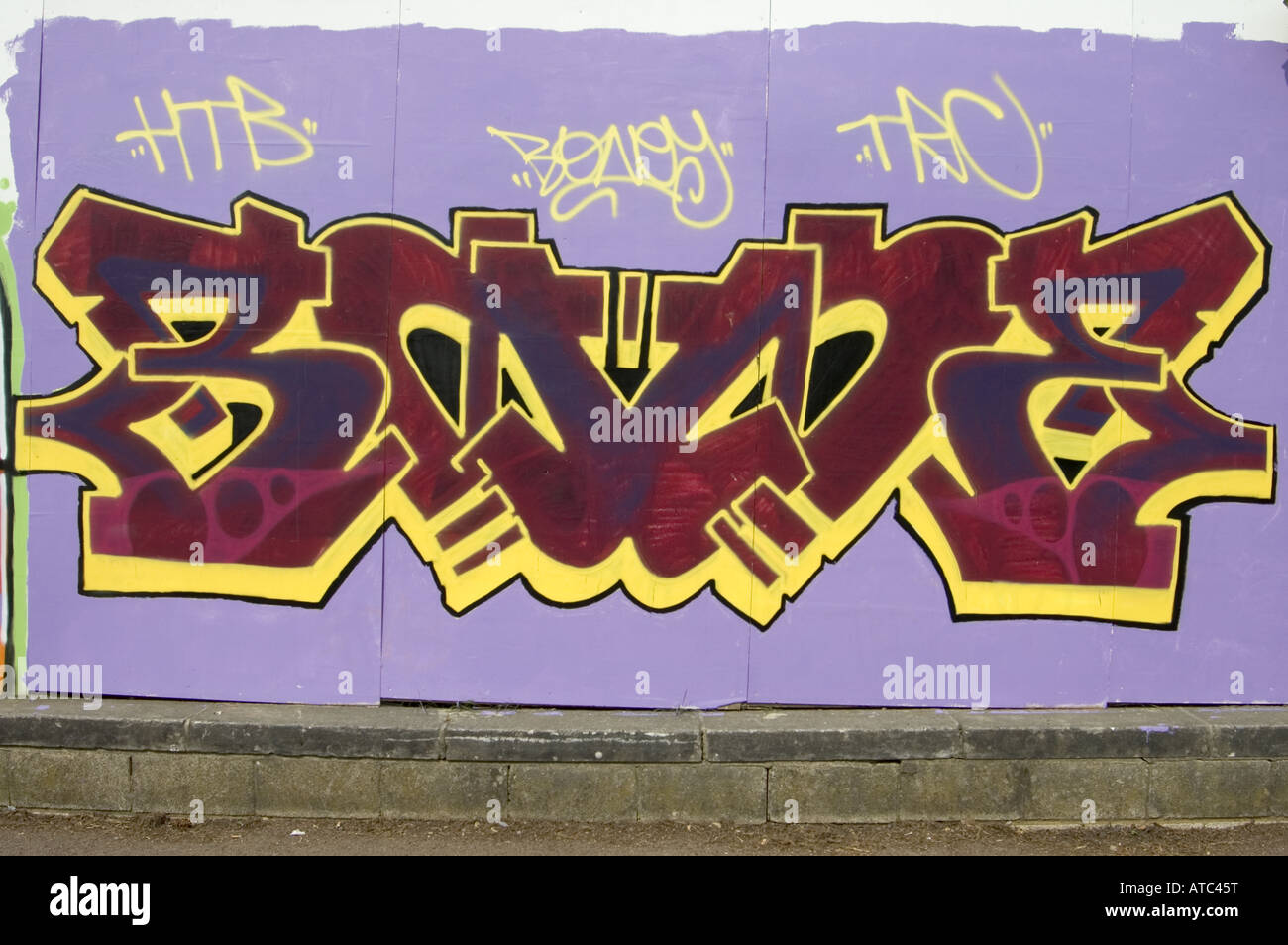 Graffiti Graffitti Grafitti High Resolution Stock Photography and ...