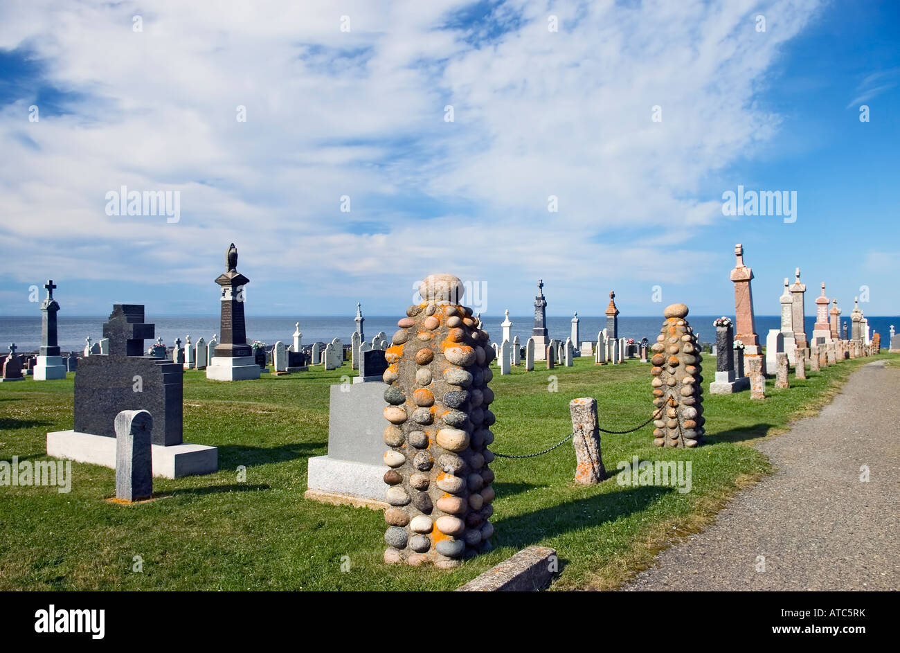 "Ste-Luce sur mer" cemetery Stock Photo - Alamy