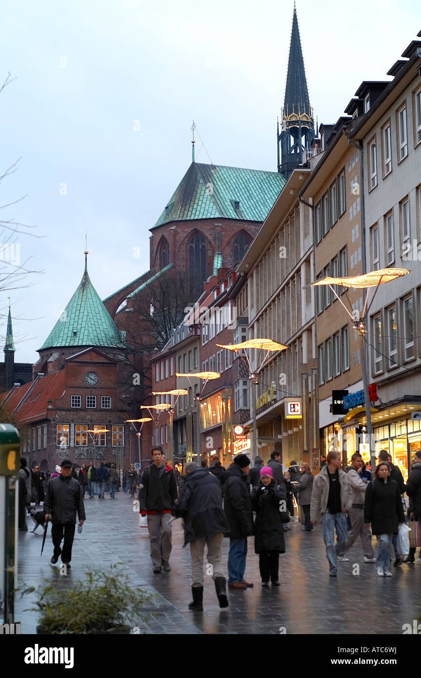 Aspect of Lubeck Stock Photo - Alamy