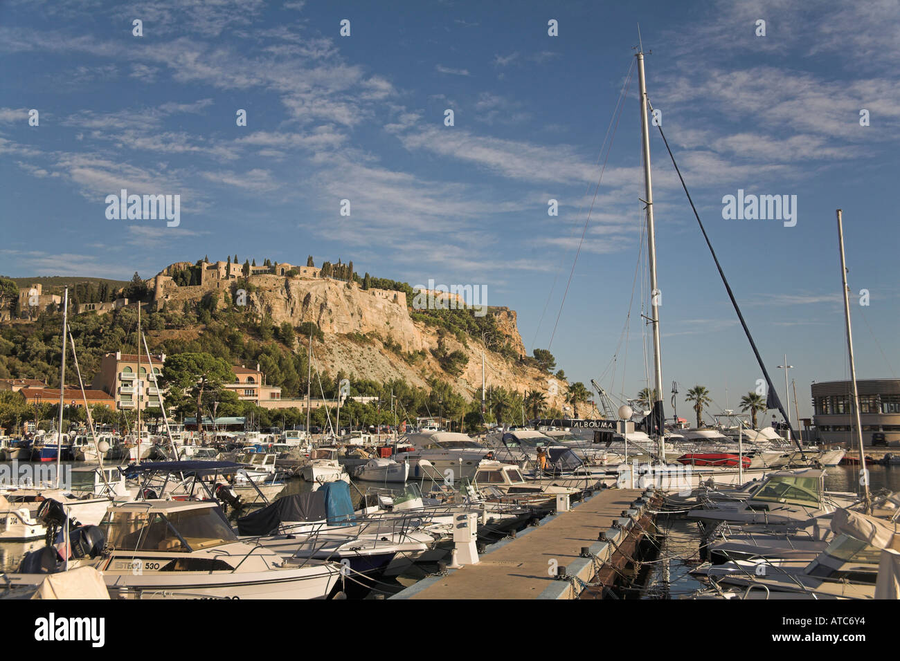 Stock photograph of Cassis Harbour Provence France Stock Photo - Alamy