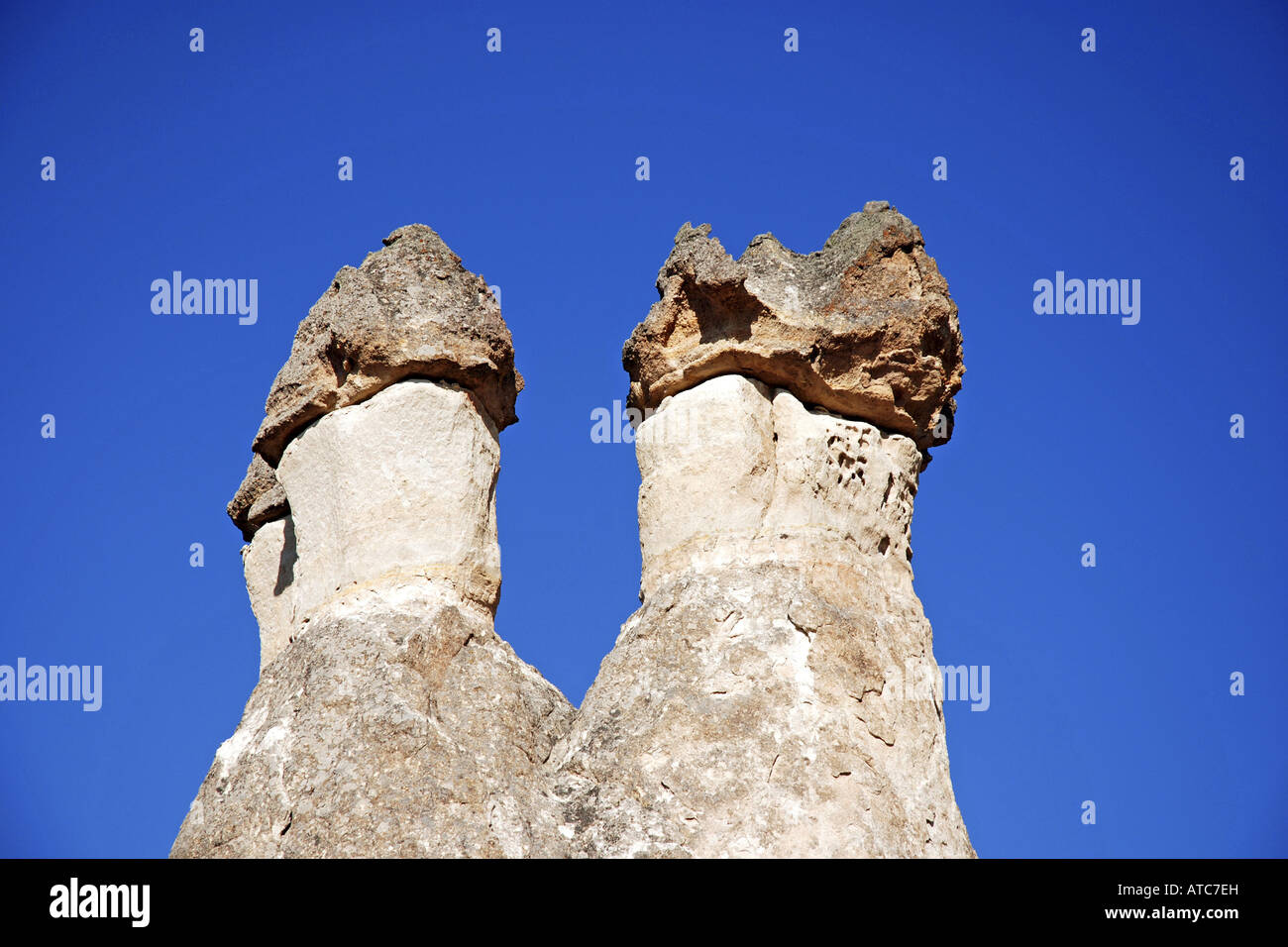 tuff stone formations in the Valley of the Monks (Pasabagi-Valley) near ...