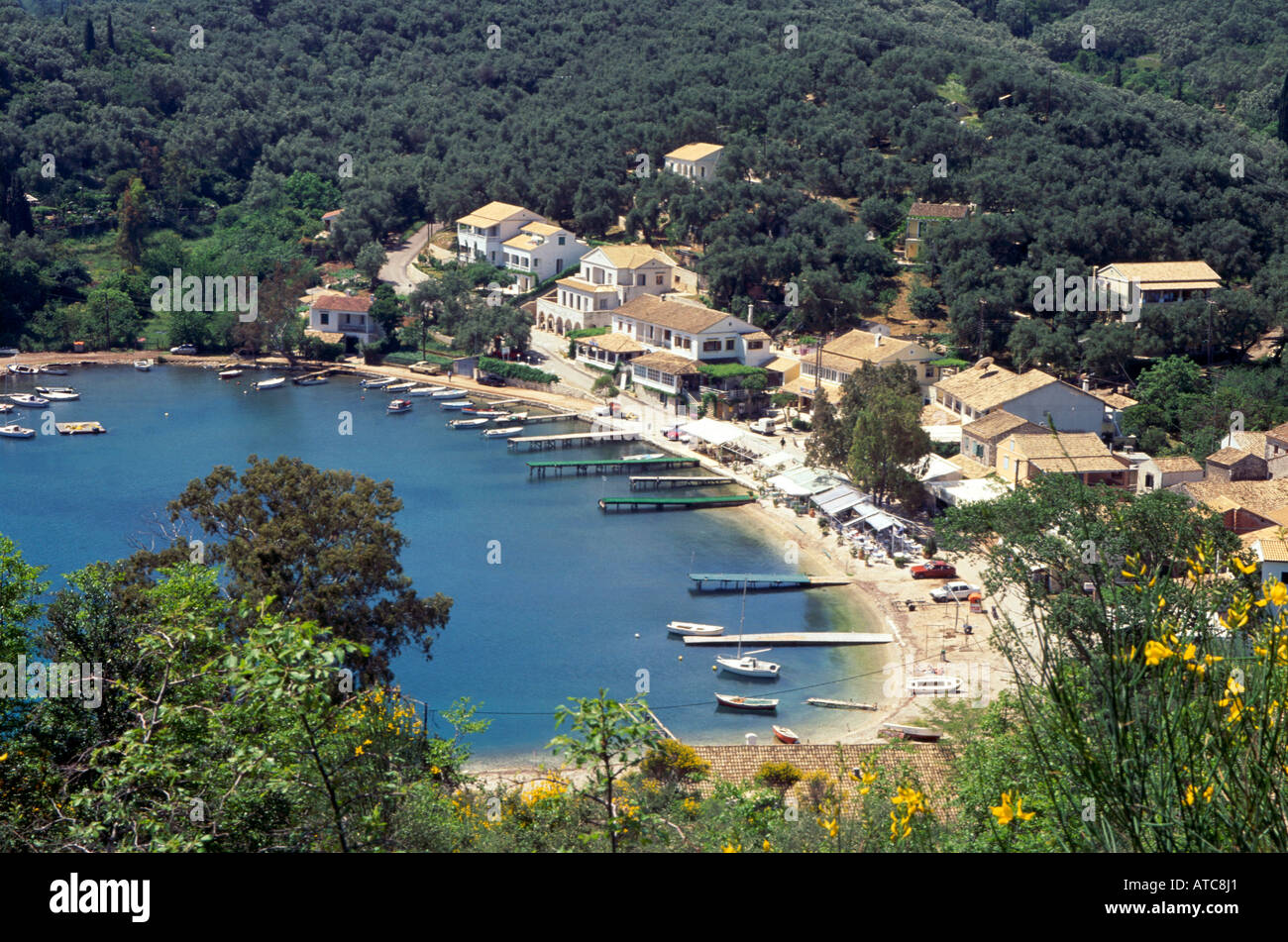 Beach Agios Stefanos Corfu Greece High Resolution Stock Photography and ...